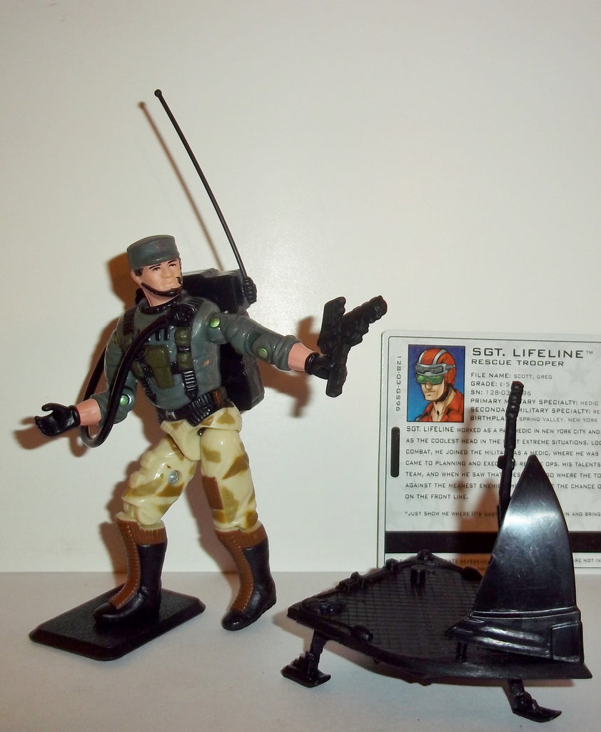 gi joe SGT LIFELINE valor vs venom vvv night force tru ...