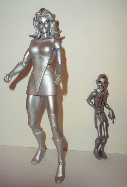 dc universe classics 6 inch PLATINUM & TIN metal men signature series ...