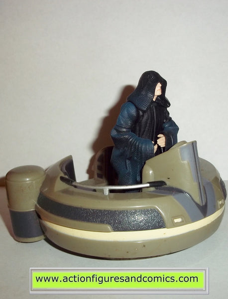 star wars action figures SENATE POD w DARTH SIDIOUS EMPEROR PALPATINE ...