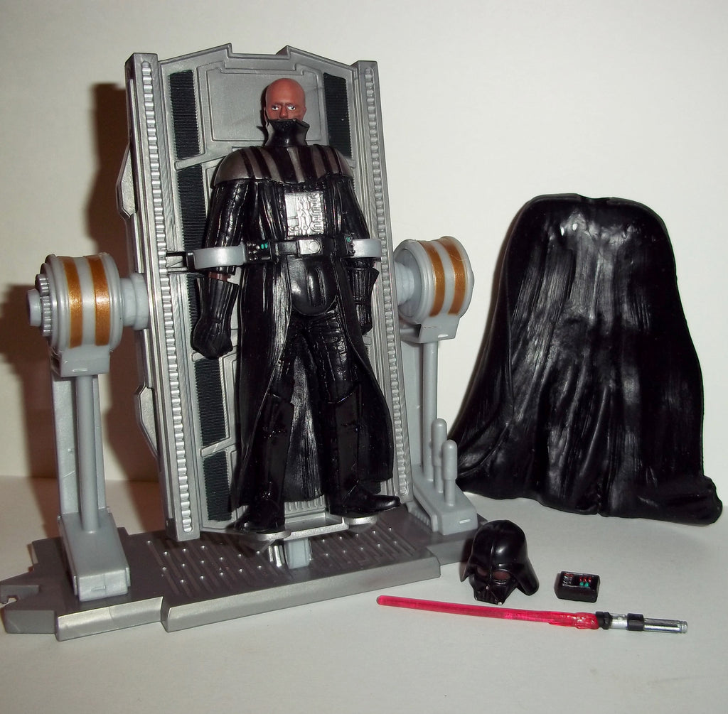 star wars action figures DARTH VADER rebuild deluxe revenge of the sit ...